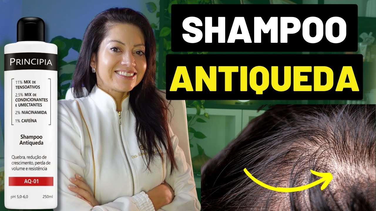 Melhora em 100% da Queda e Crescimento dos Cabelos. Shampoo Antiqueda ...