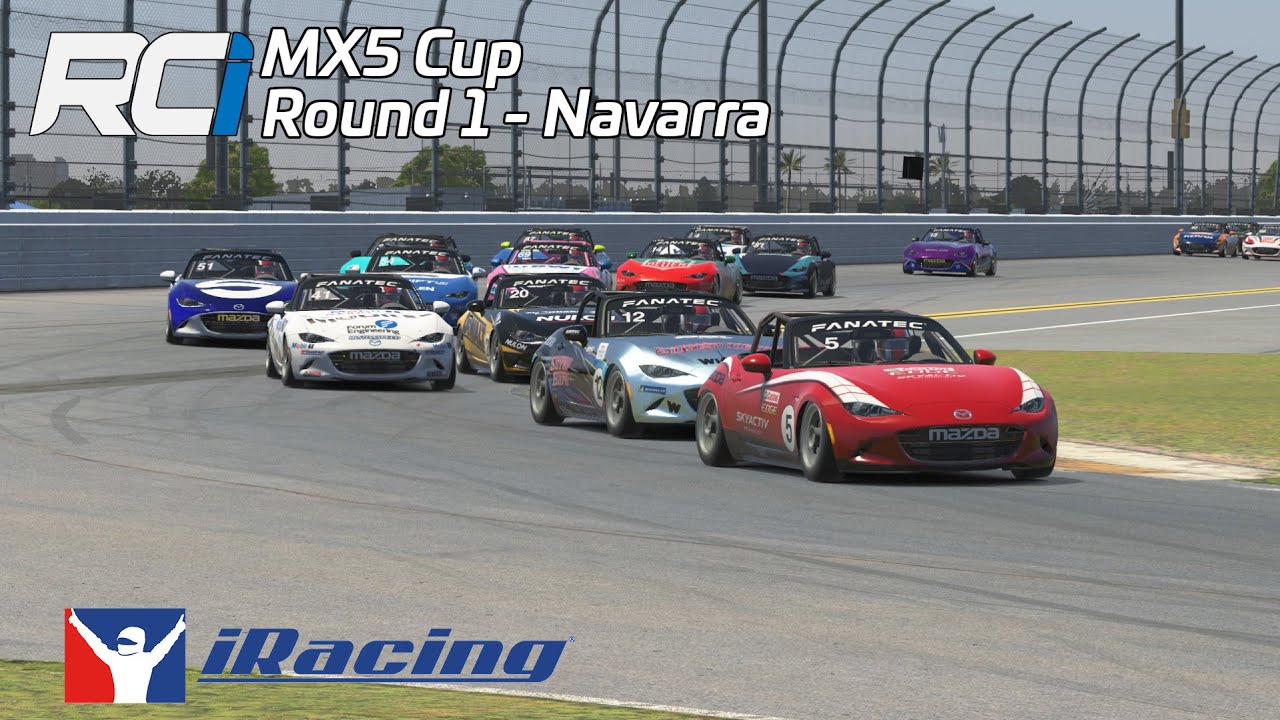 RCI TV | MX5 Cup | Round 1 - Navarra | Live Commentary - YouTube