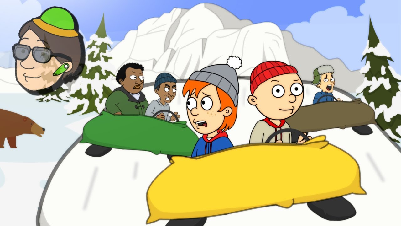 [100TH VIDEO!] CGG: Caillou's Frozen Faceoff! - YouTube