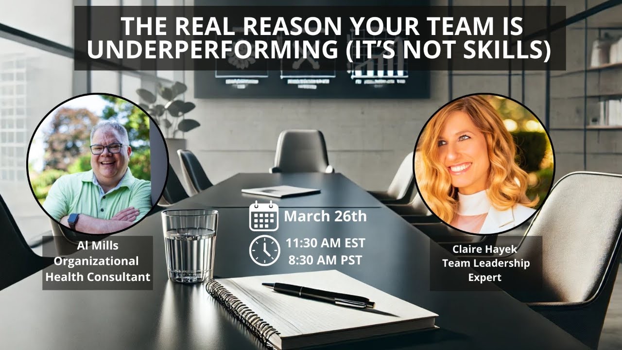 THE REAL REASON YOUR TEAM IS UNDERPERFORMING (IT’S NOT SKILLS) - YouTube