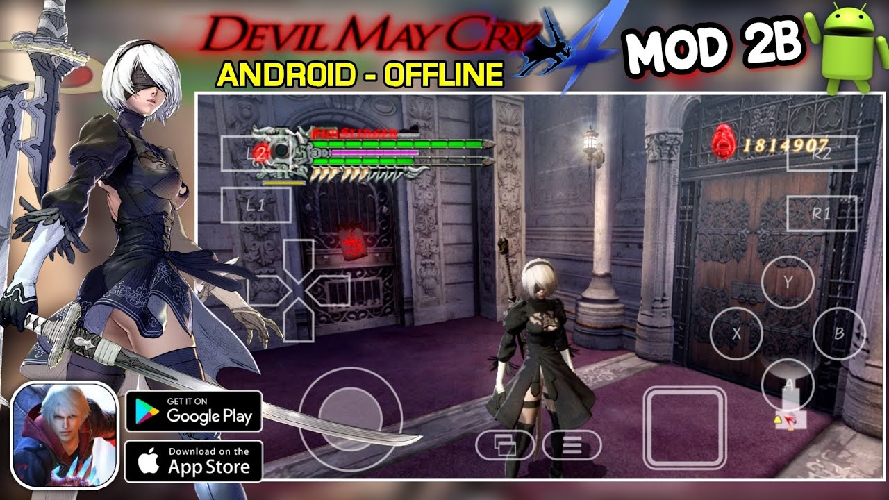 BARU! Main Devil May Cry 4 PC DI Hp Android offline | MOD 2B (Winlator ...