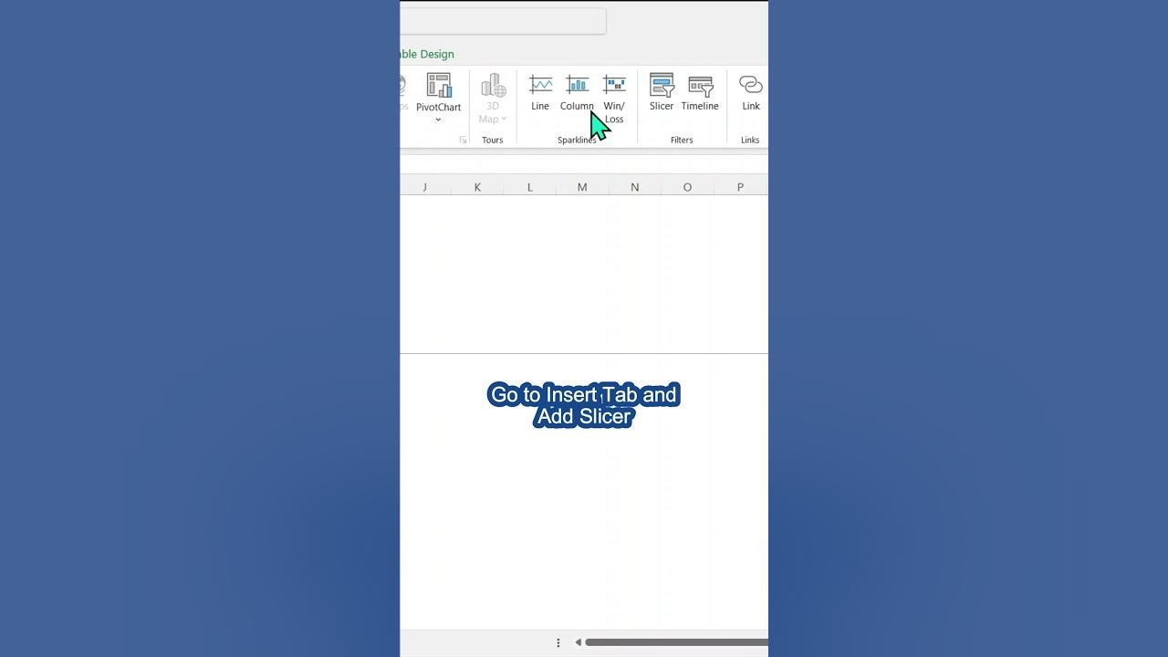 Quickly Add Slicers in Excel to Filter Data #exceltips #shorts #exceltutorial - YouTube
