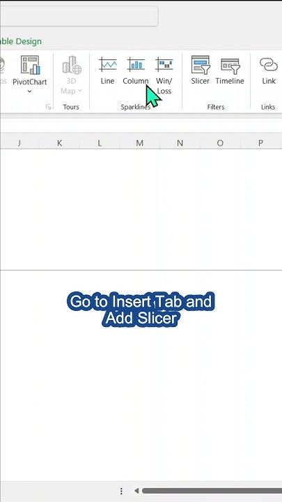 Quickly Add Slicers In Excel To Filter Data Dynamically Exceltips Shorts Exceltutorial Viral 0314
