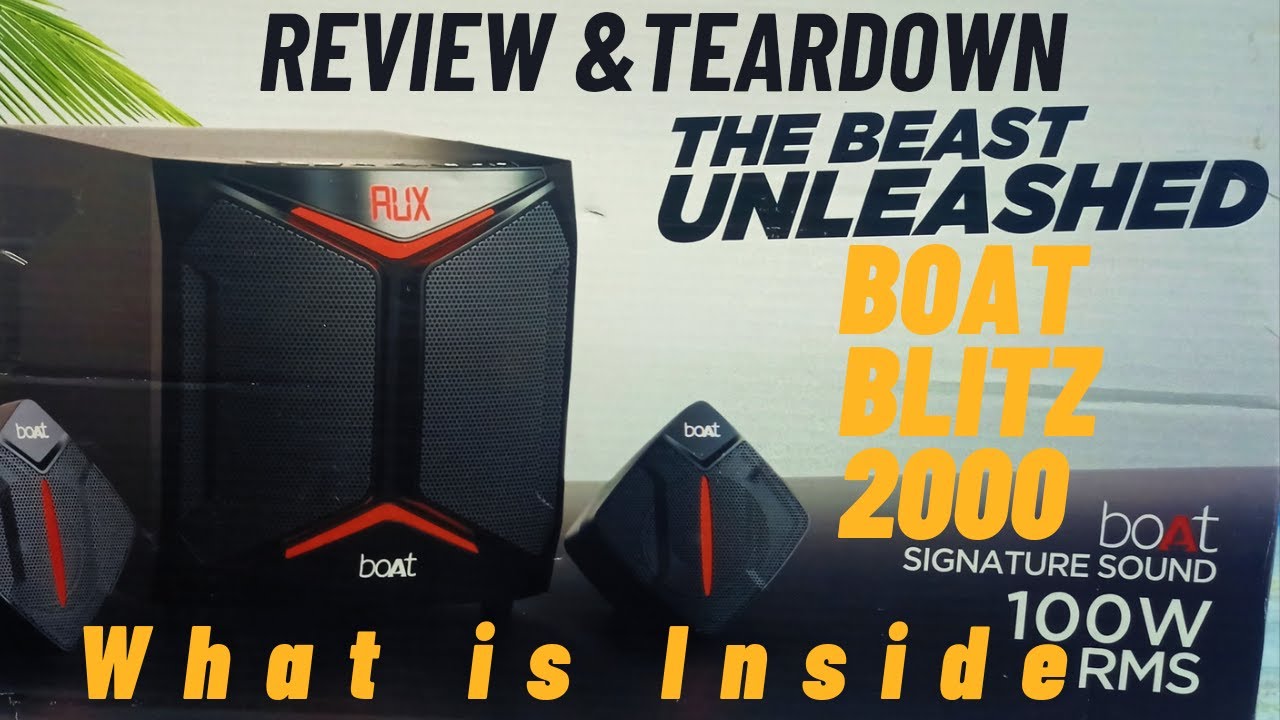 boAt Blitz 2000 Multimedia Bluetooth Home Theatre Full Review|Inside ...