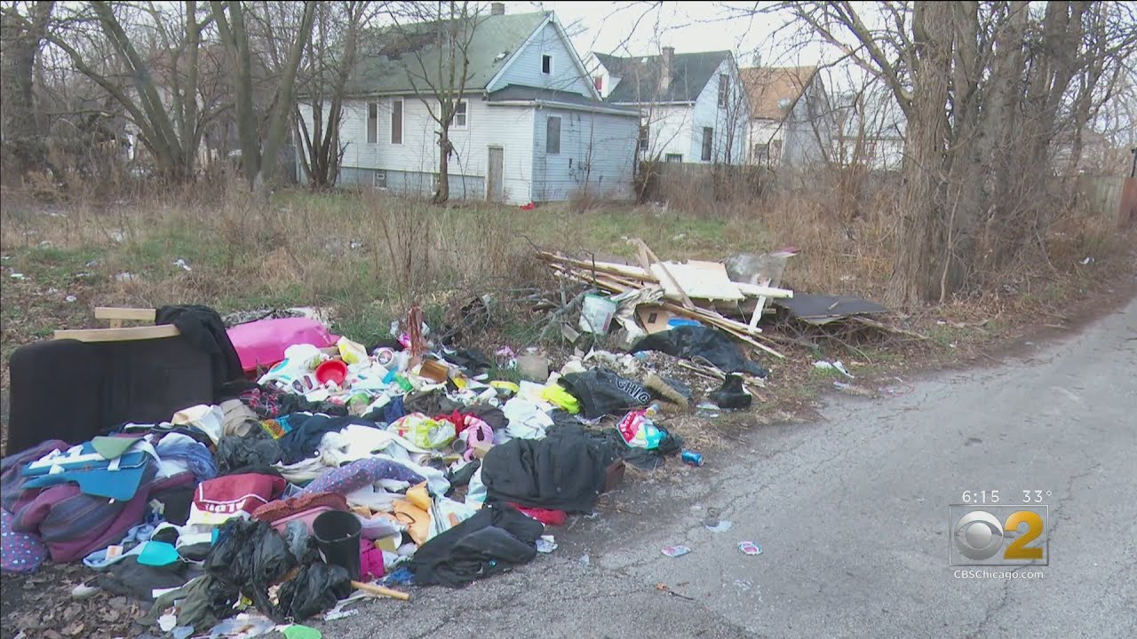 Chicago Cleans Up Mounds Of Trash After CBS 2 Story On Ignored Garbage ...