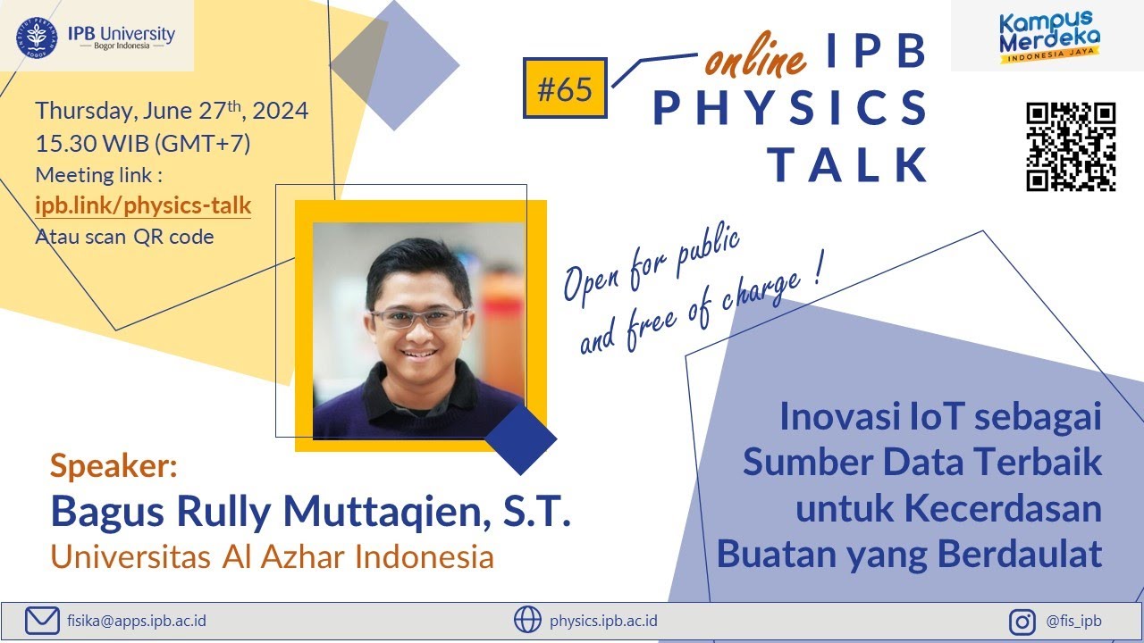IPB PHYSICS TALK : Bagus Rully Muttaqien, S.T. - YouTube