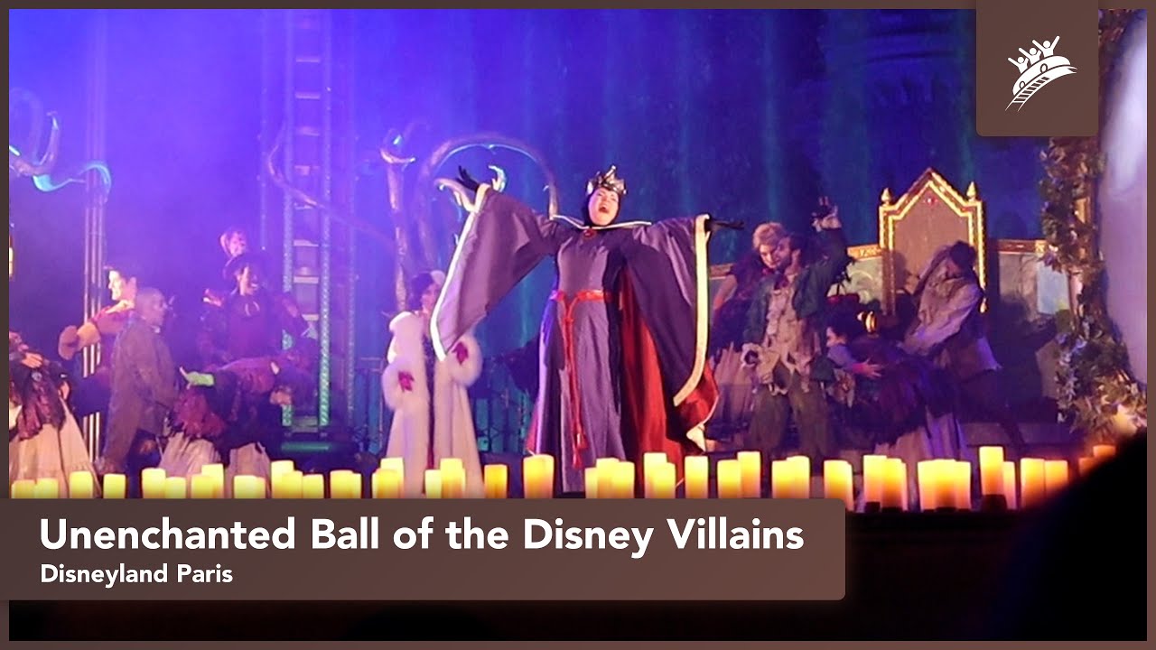 The Unenchanted Ball of the DISNEY VILLAINS at Disneyland Paris Soirée ...