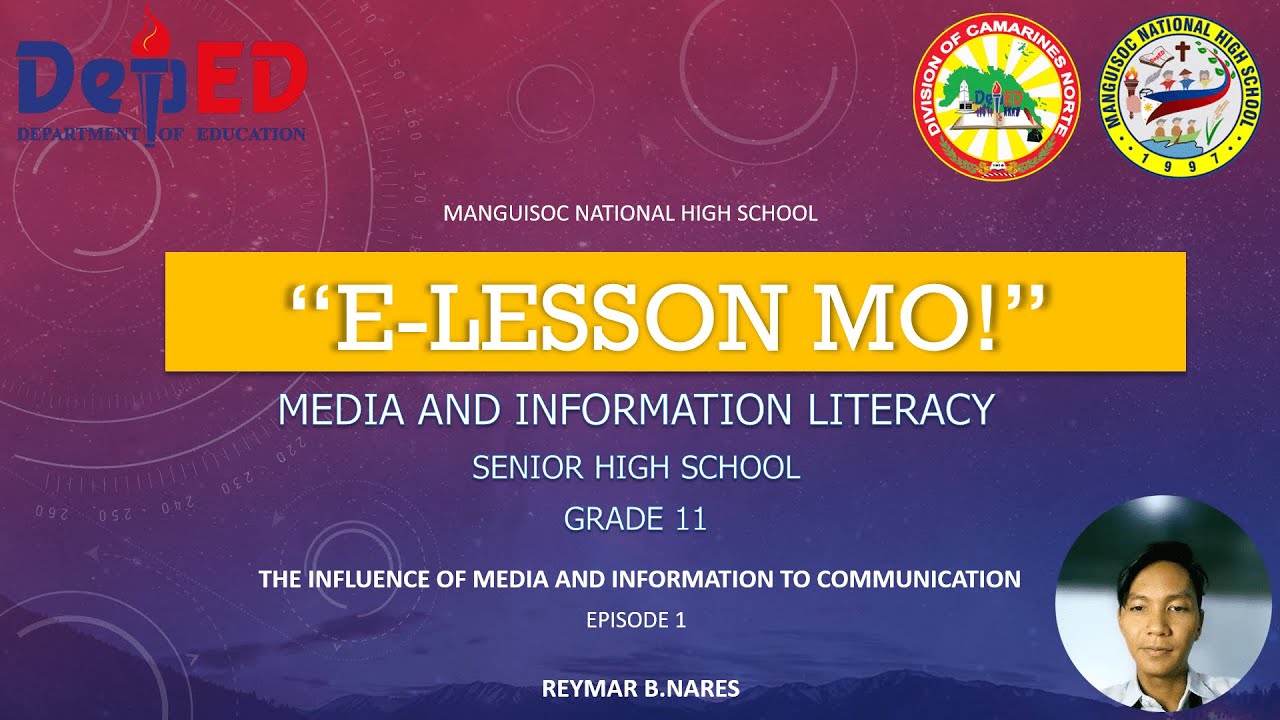 "THE INFLUENCE OF MEDIA & INFORMATION TO COMMUNICATION" - MIL Subject ...