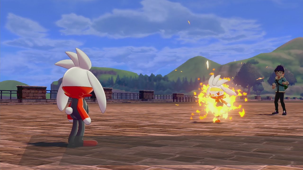 Raboot vs Raboot // Pokemon Espada - YouTube