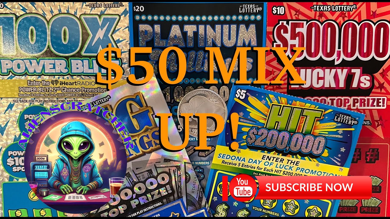 $50 MIX UP! #2 - $200,000 HIT | Texas Lottery Scratch Off Tickets - YouTube