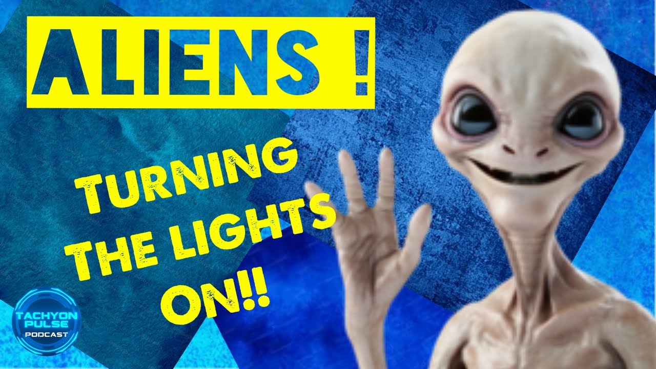 Real ALIEN mothership turns on the lights?! - YouTube