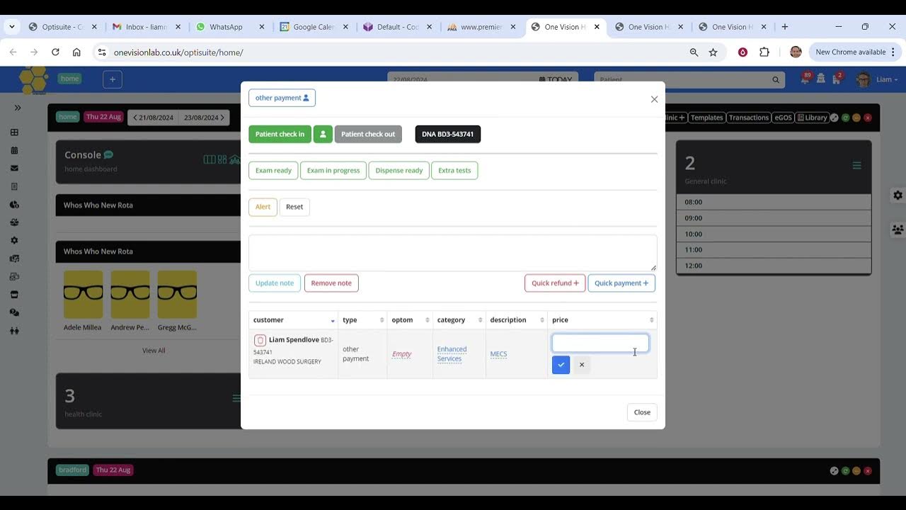 One Vision Hive - Till - Enhanced Services Payments - YouTube