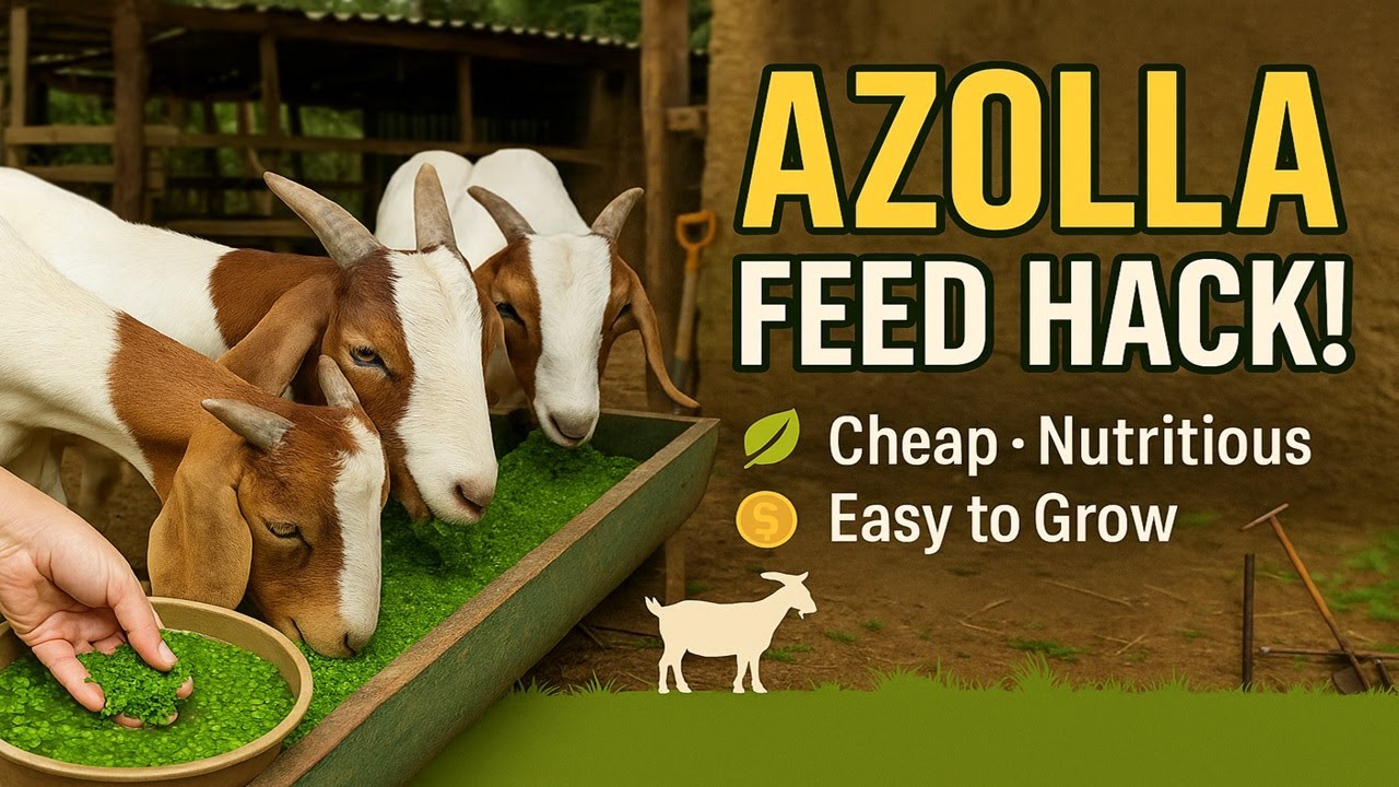Azolla for Goats: The Best Cheap & Nutritious Feed Alternative! - YouTube