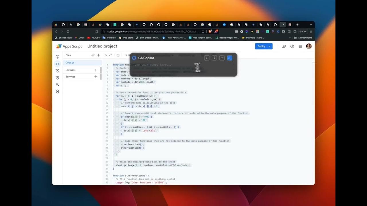 Spotlight Deep Dive: Mastering the Replace Functionality in Google Apps Script Copilot - YouTube