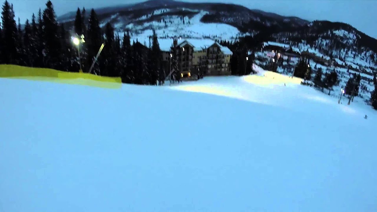 Keystone Resort 2014 Night Skiing - YouTube