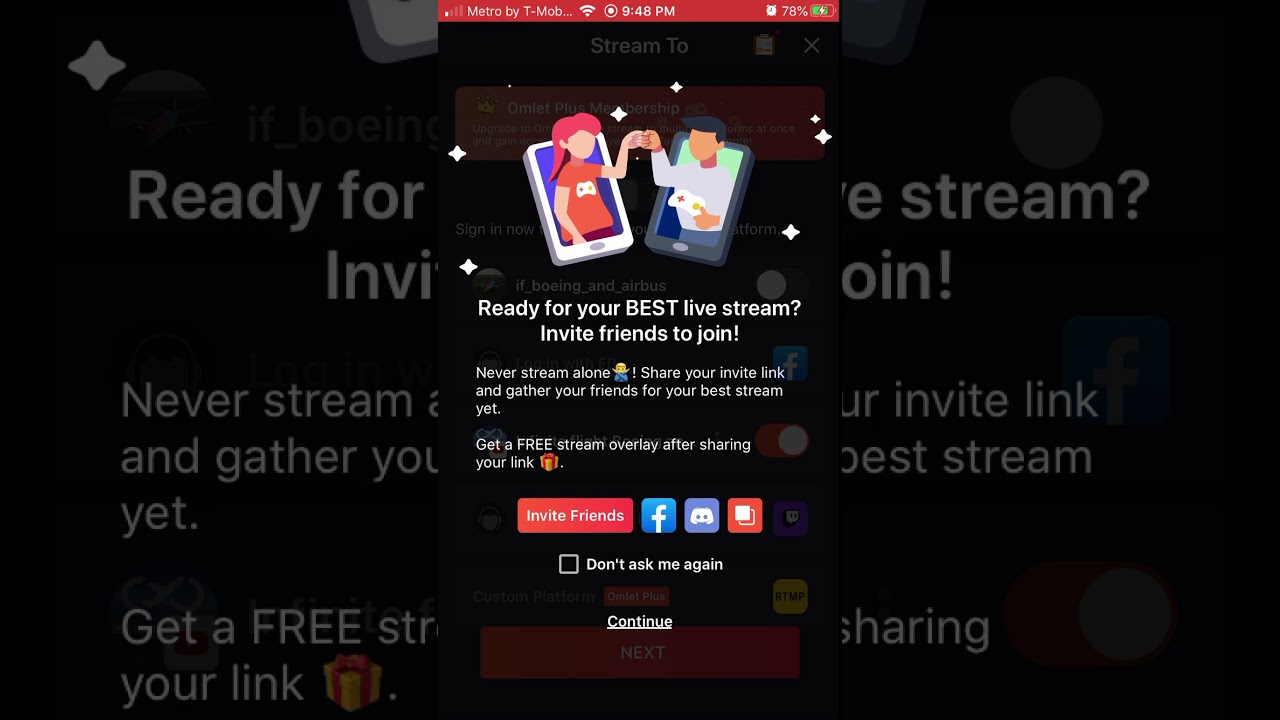 How to live stream with omlet arcade - YouTube
