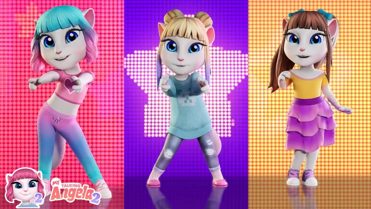 Shine Together - MUSIC VIDEO 🎵 Talking Angela(Edit) || @TalkingAngela ...
