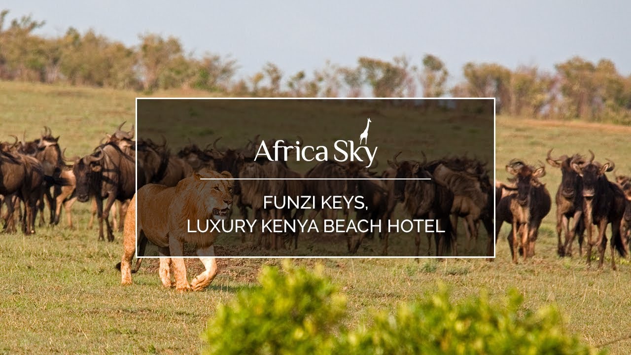 Funzi Keys, Luxury Kenya Beach Hotel - YouTube