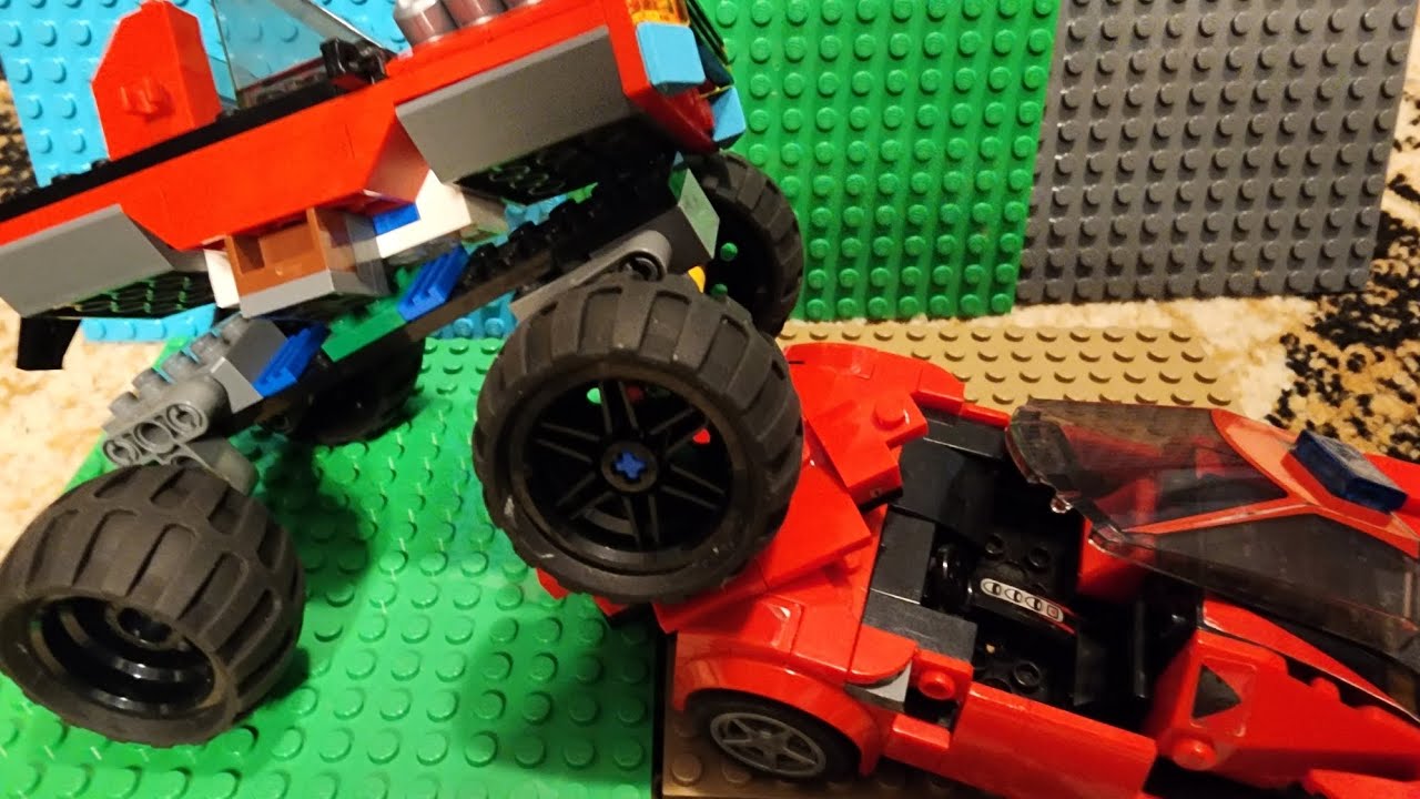 Lego Car Crash - YouTube