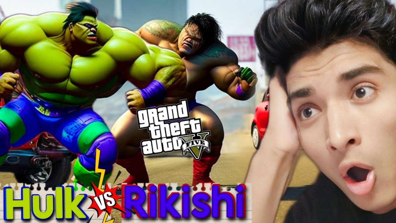 Insane GTA 5 Offroad Parkour Challenge: HULK vs WWE WRESTLER RIKISHI and Epic Swift Vs Wrangler ...