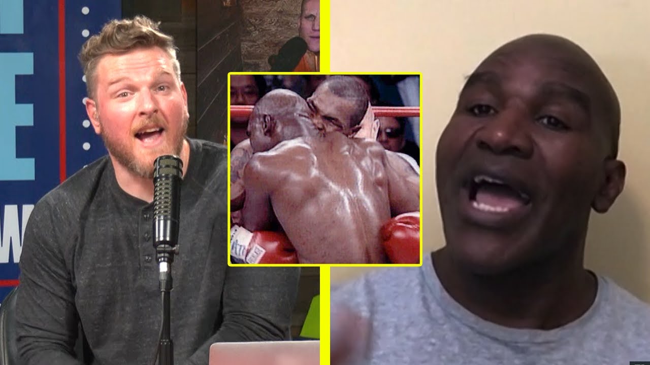 Evander Holyfield Talks His Reaction To Mike Tyson Biting His Ear Off ...