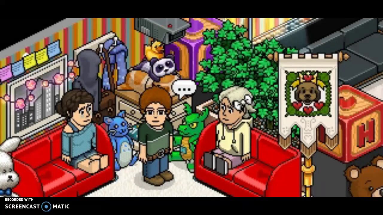 Adopting a child at the adoption centre on Habbo Hotel - YouTube
