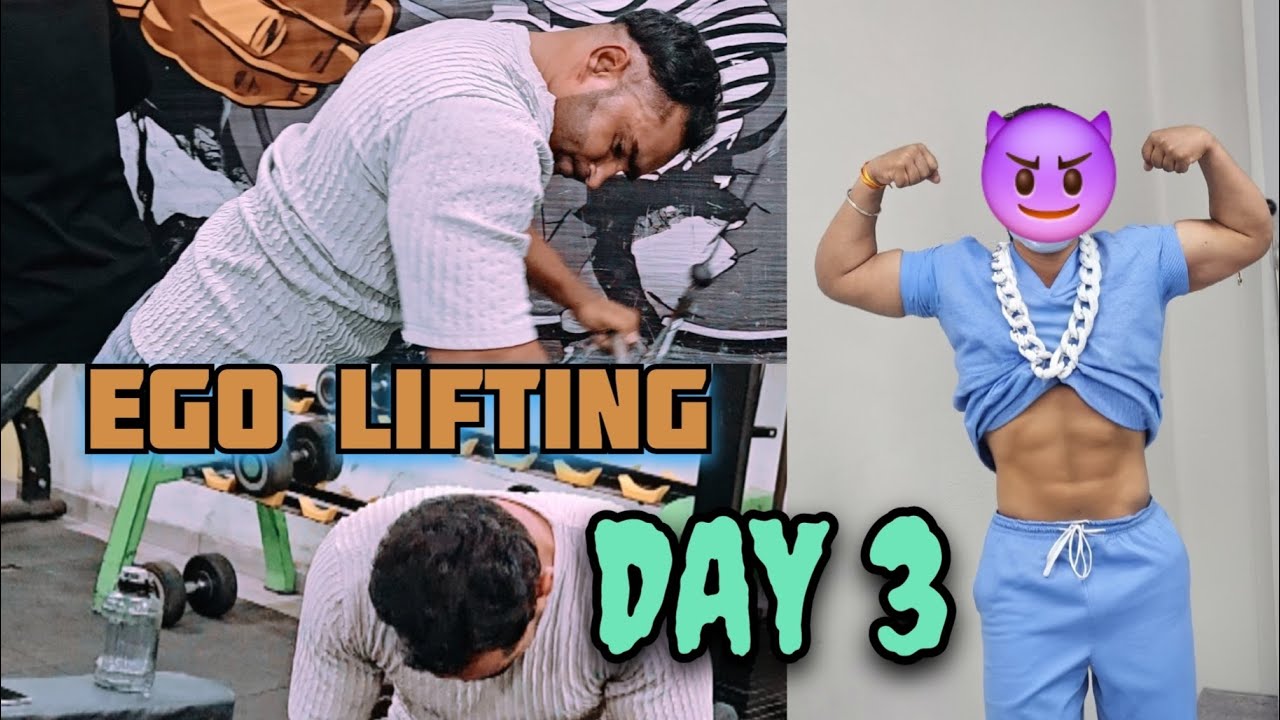 HEAVY WORKOUT DAY 3 😈💪 - YouTube