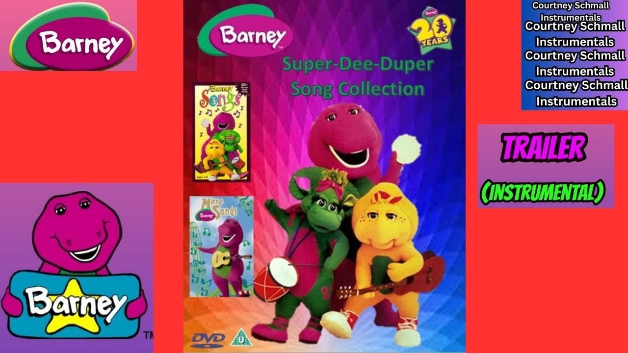 Barney - Barney’s Super-Dee-Duper Song Collection Trailer (Instrumental ...