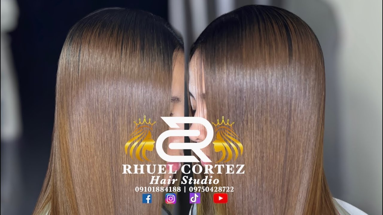 HAIR REBOND WITH BRAZILIAN BOTOX - YouTube