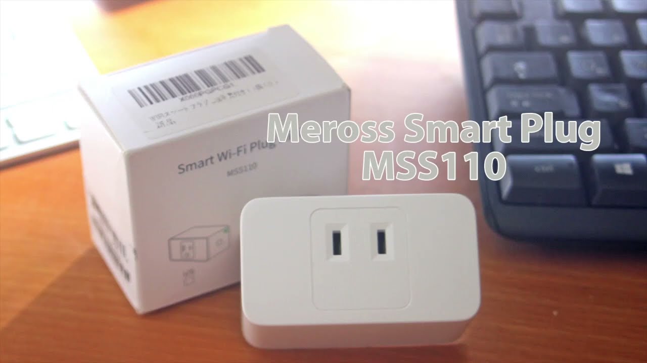 Smart Plug Meross MSS110 - YouTube