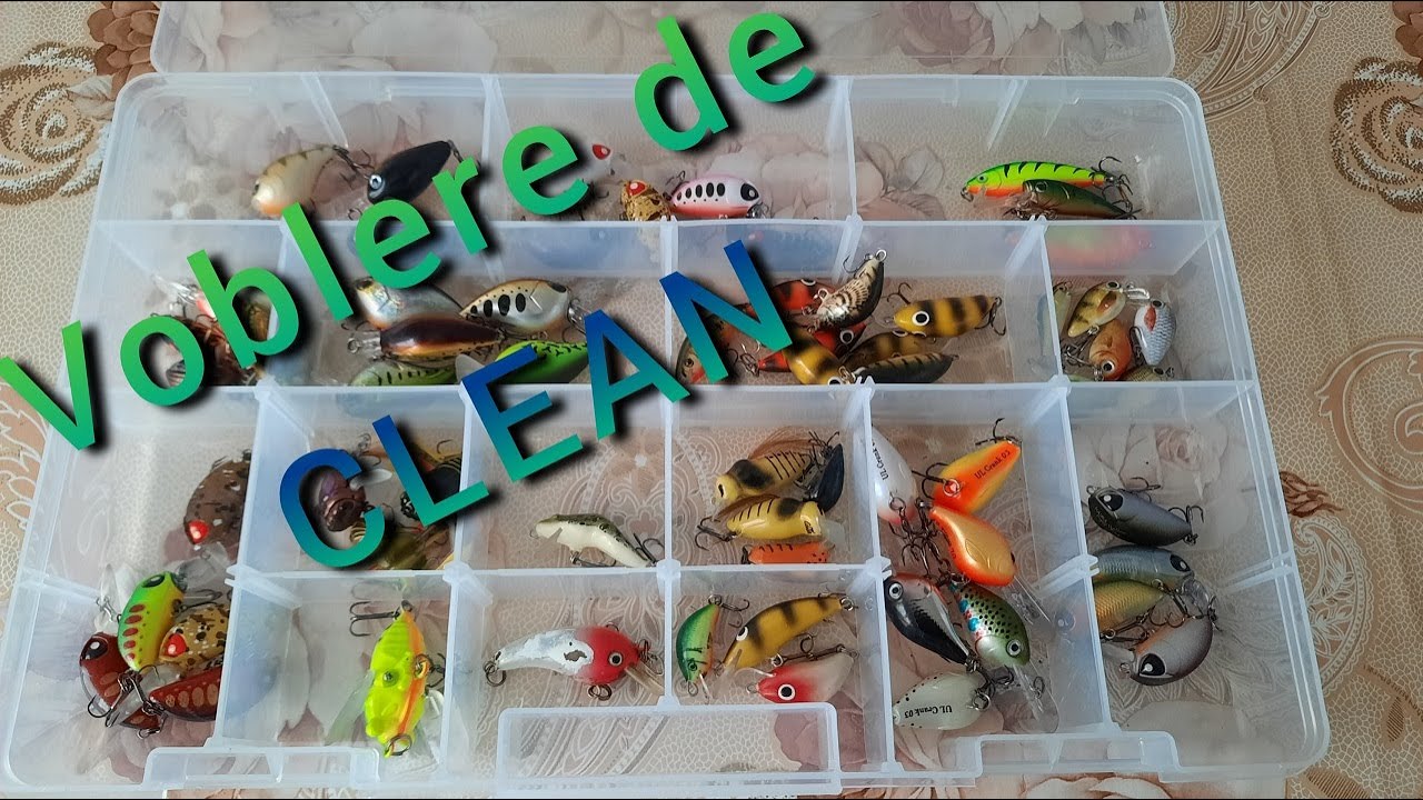 Trusa mea de spinning- Voblere de CLEAN - YouTube