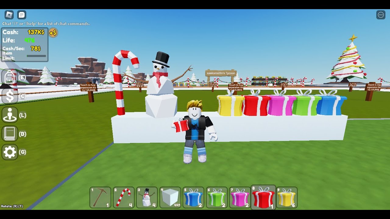 New Map + Event + Decor + Present + Snowman + Candy Cane! in Roblox ...