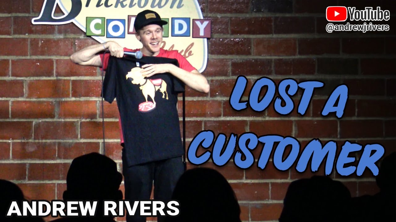 Losing a Customer - Andrew Rivers | Stand Up Comedy - YouTube