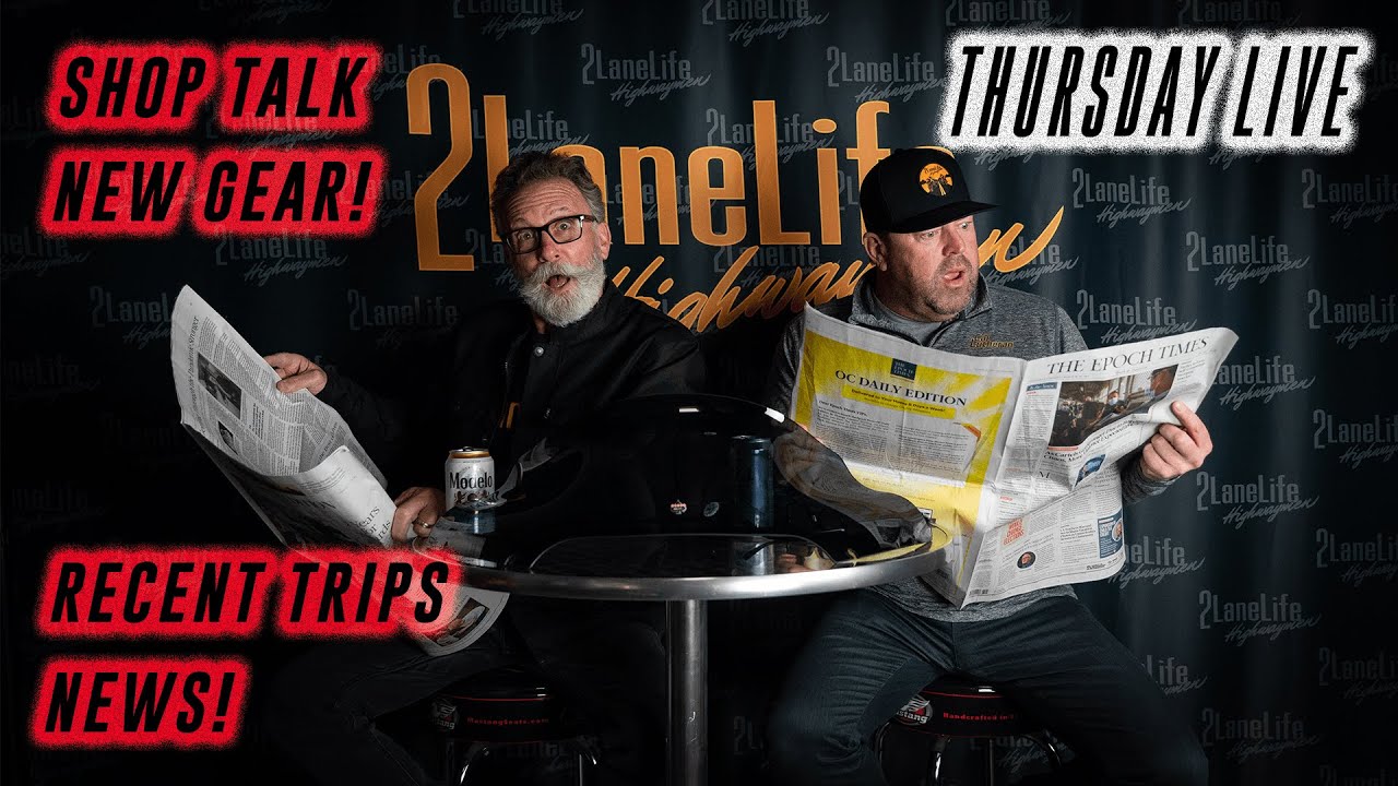 Thursday LIVE! | 4K | Time for some News! | 2LaneLife Highwaymen | 3/11 ...