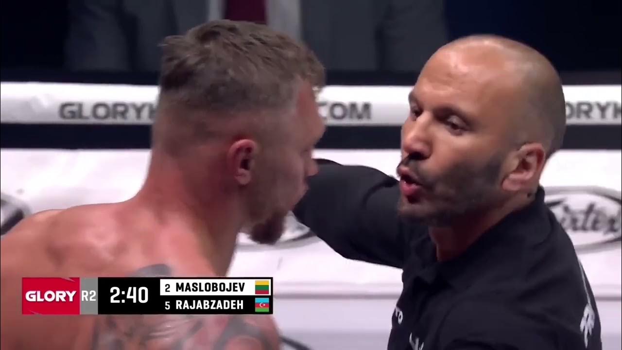 💥Bahram Rajabzadeh x Sergej Maslobojev- Semifinal GLORY GP | Retirement - YouTube
