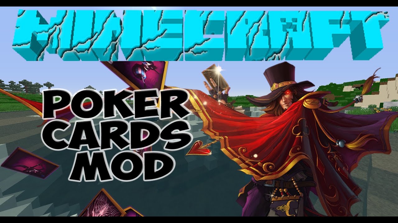 Minecraft: Poker Cards Mod - Gamble by Killing Mobs! - YouTube