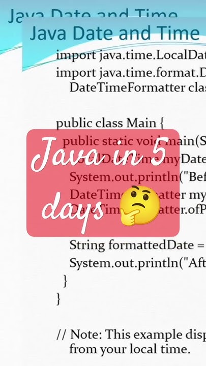 Java For Beginners Start Coding In 30 Minutes Java Javaprogramming Javatutorial