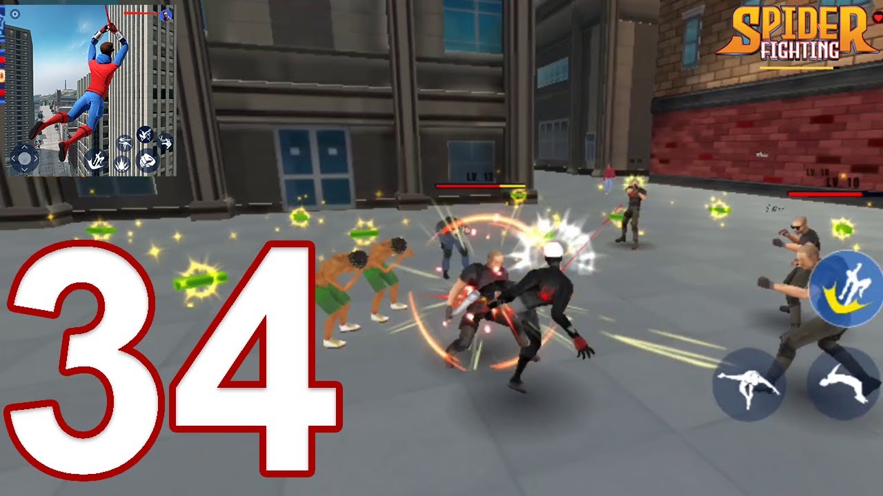 Spider Fighting: Hero Game - Gameplay Walkthrough Part 33 - New Skin ...