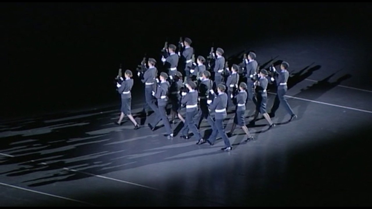 ATC Cadets drill team at Birmingham International Tattoo - YouTube