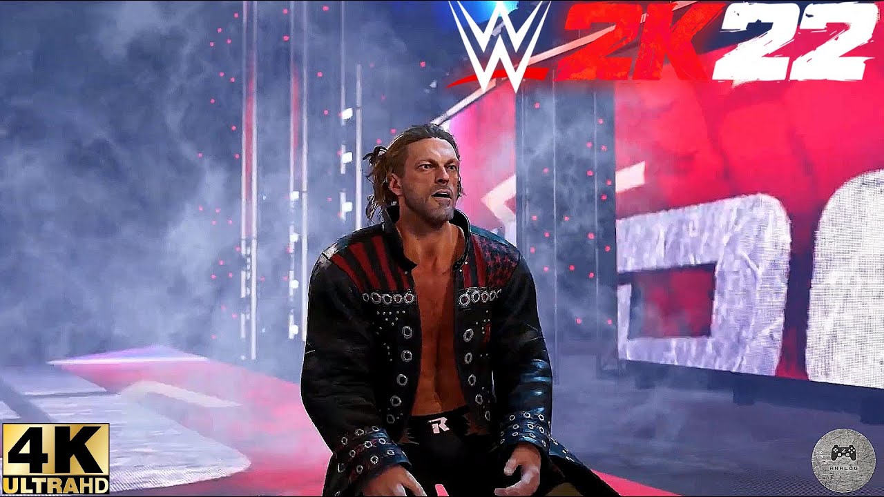 Edge WWE 2K22 Entrance - PS5 | 4K 60FPS 1080P - YouTube