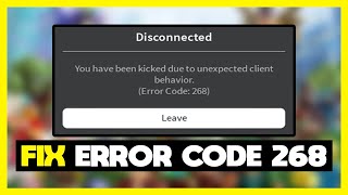 How to FIX Roblox Error Code 268 | Doovi