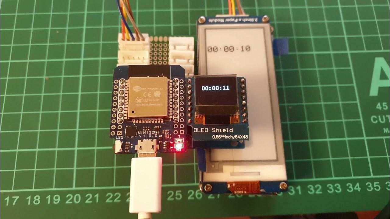 Tasmota SPI + I2C Multi display (software mode). - YouTube