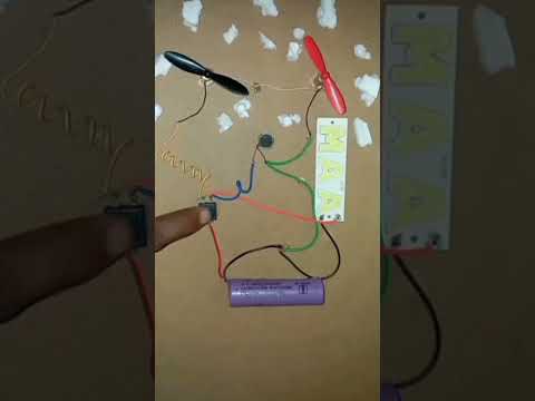 how to make mini d c battery 🔋 btan dc motar air fan the balb 💡#saensh#project