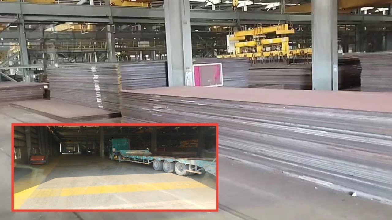 STEEL PLATE'S how to unload..#TRUCKER'SJonTV #akocdongskietv - YouTube