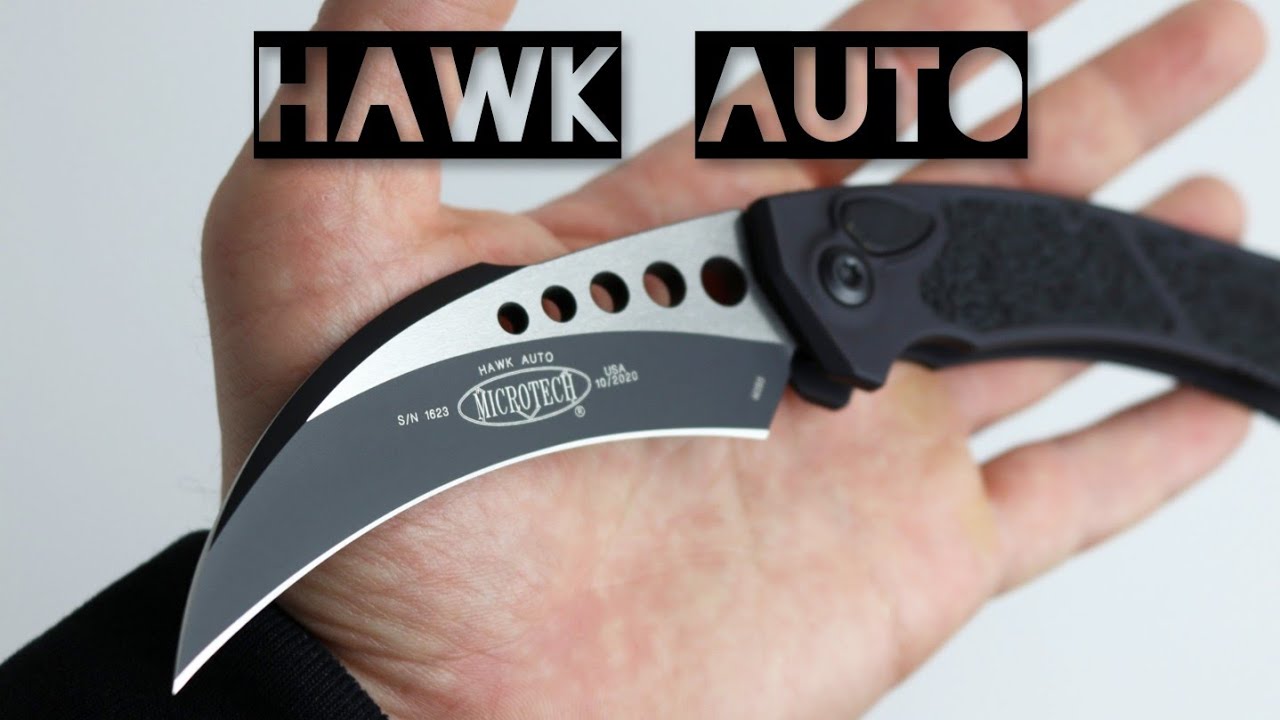 Microtech Hawk Auto Review - YouTube