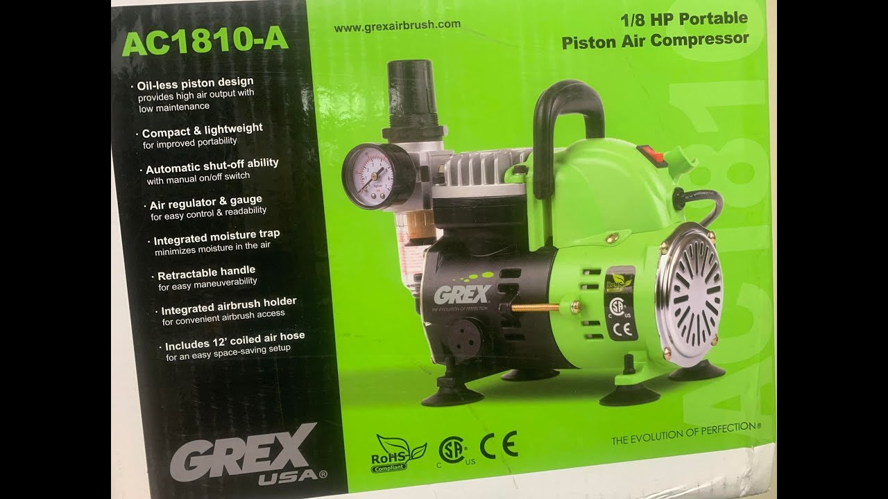 Why Level Up?! Grex compressor arrives at Studio! - YouTube