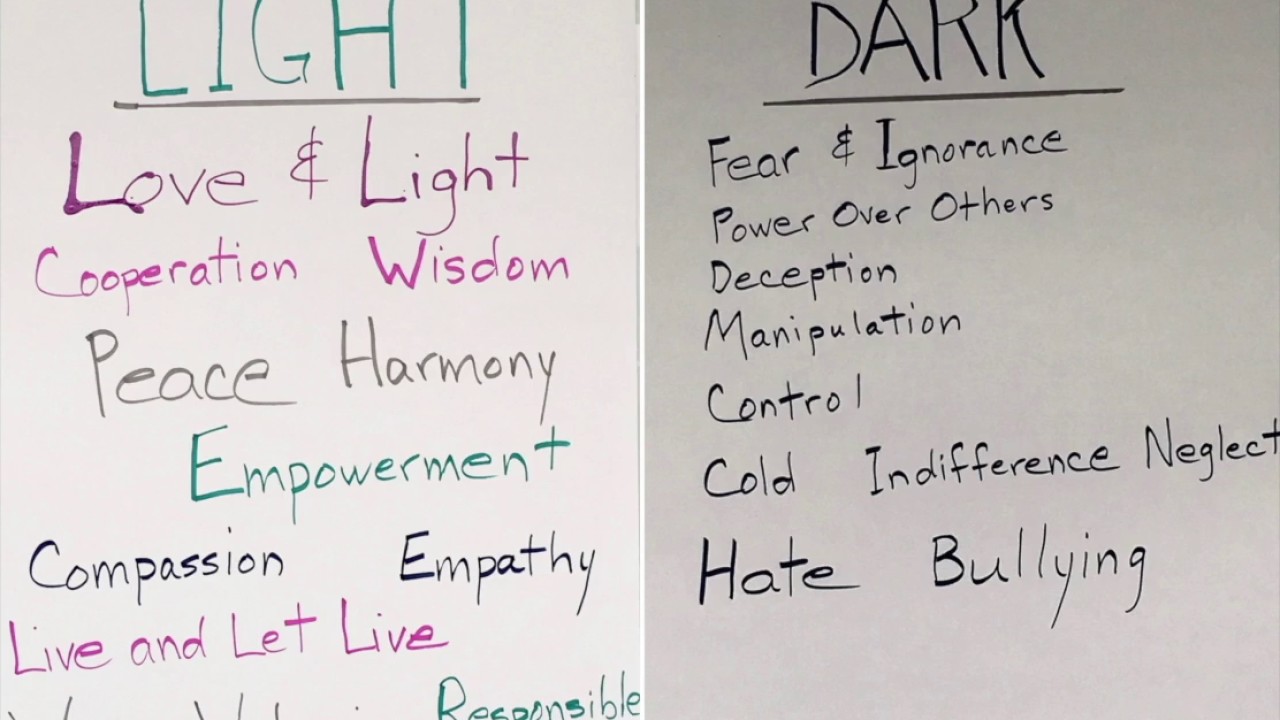 Explaining Light and Dark - YouTube