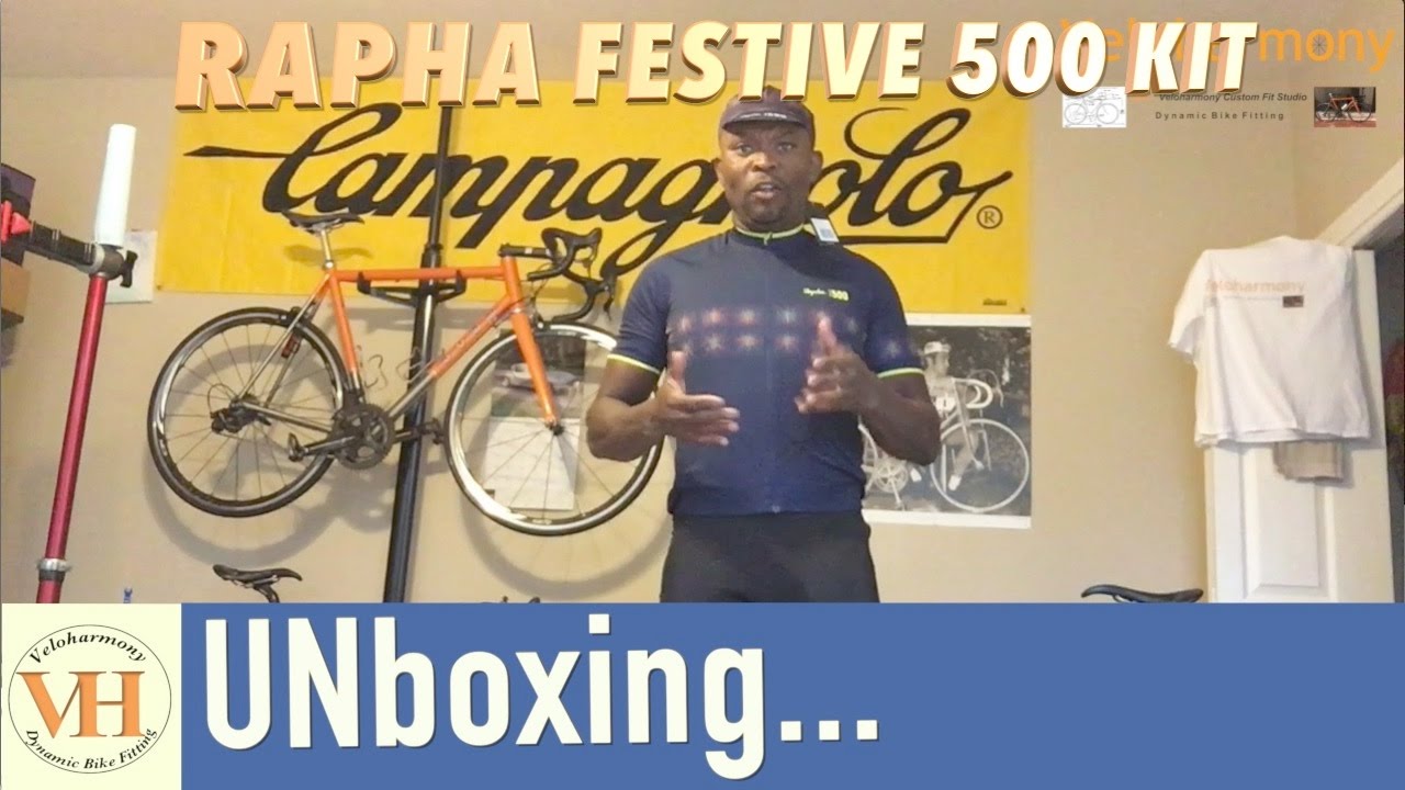 Unboxing Rapha Festive 500 Cycling kit - YouTube