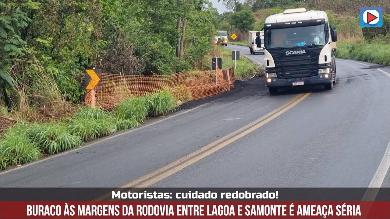 BREAKING NEWS! BURACO É AMEAÇA SÉRIA NA MG-429 - YouTube