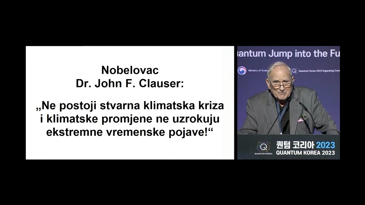 Nobelovac Dr. John Clauser: Klima ne uzrokuje ekstremne vremenske ...